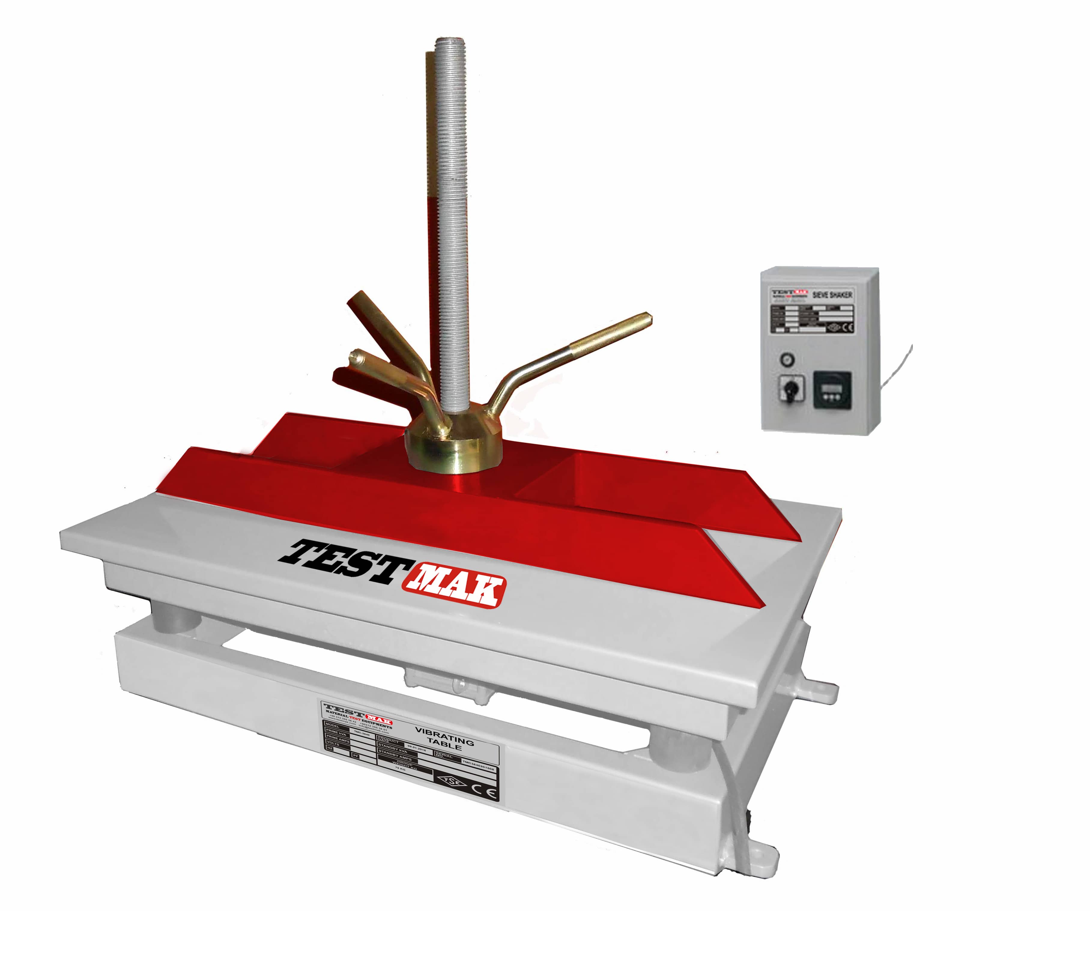 Vibrating Tables - Hardened Concrete Tests - Testmak Material Testing ...